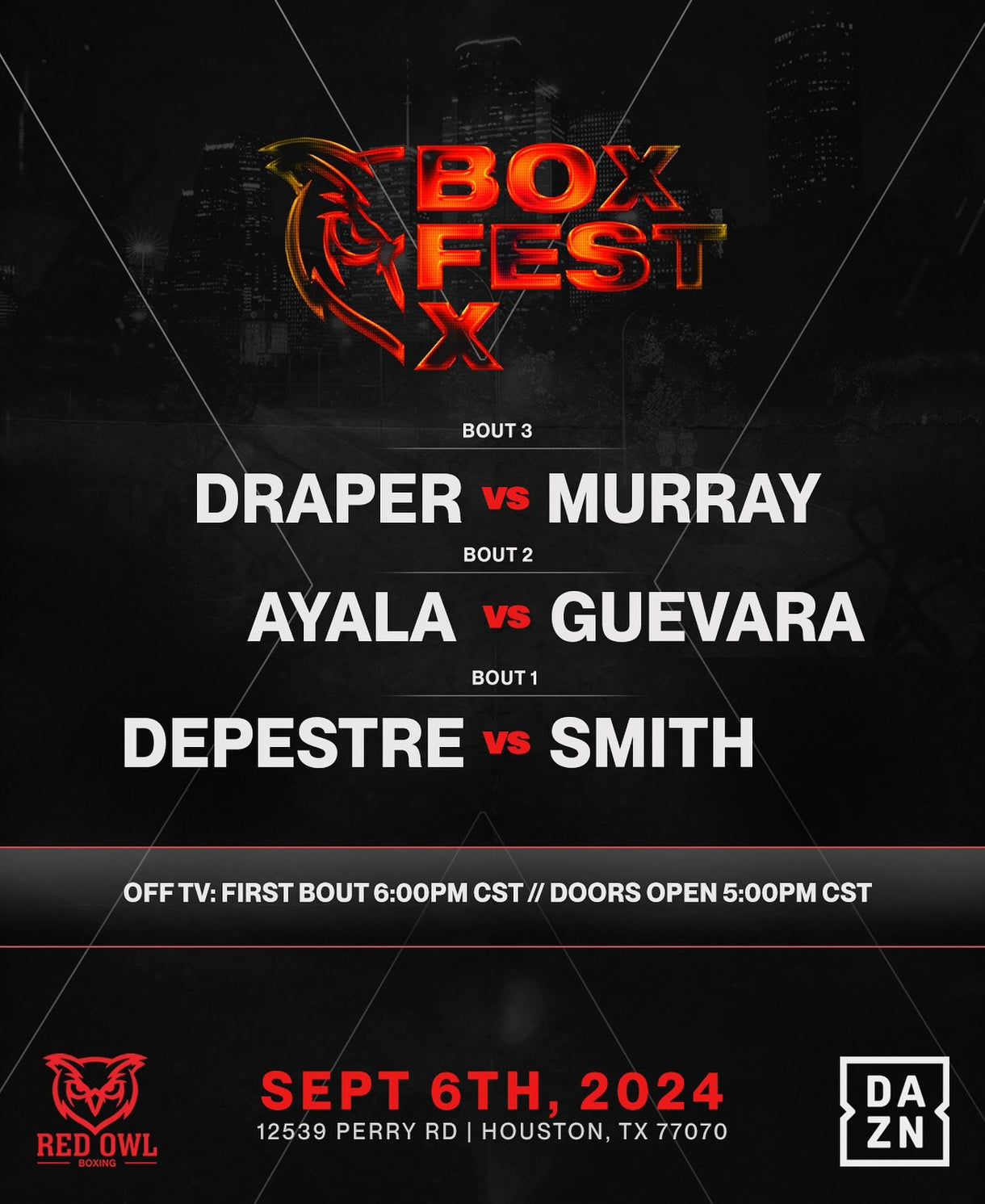 BOXFEST X – Red Owl Boxing