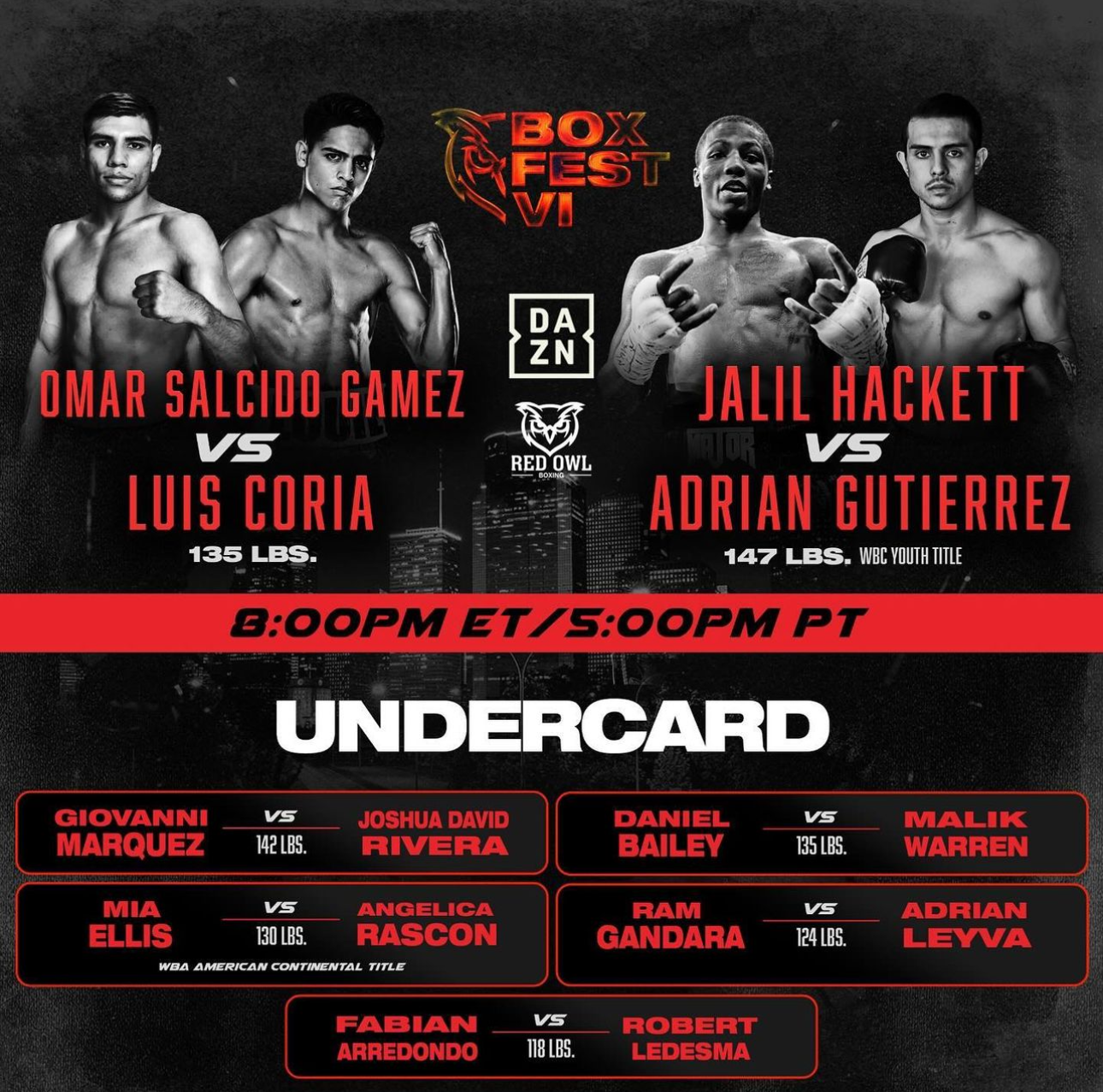 BOXFEST – Red Owl Boxing